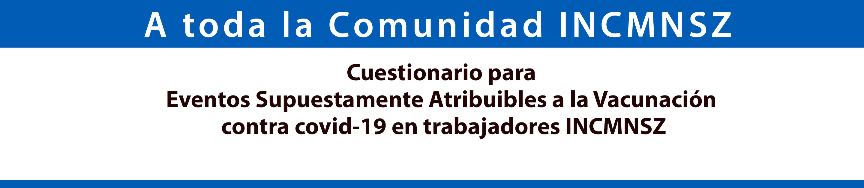 Comunidad INCMNSZ