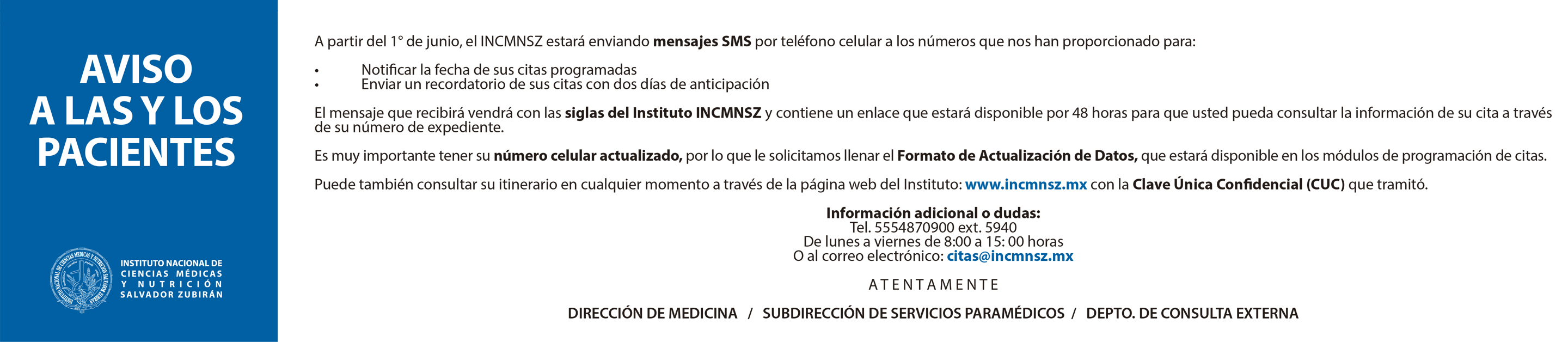 Instituto Nacional de Ciencias Médicas y Nutrición Salvador Zubirán
